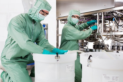 Large-scale bioprocess buffer management | Cytiva