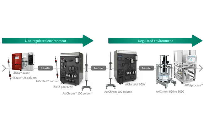 Downstream bioprocess scale-up and technology transfer | Cytiva