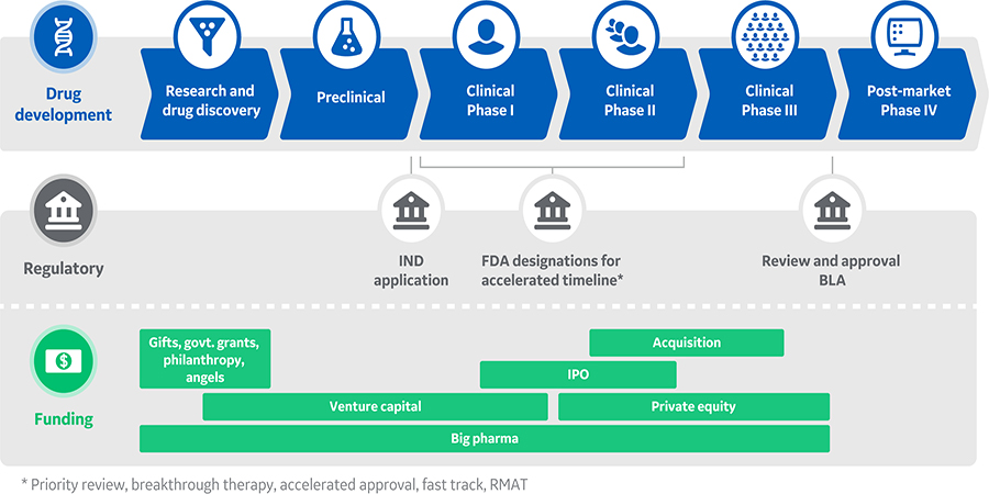 Funding considerations for early-stage biopharma | Cytiva