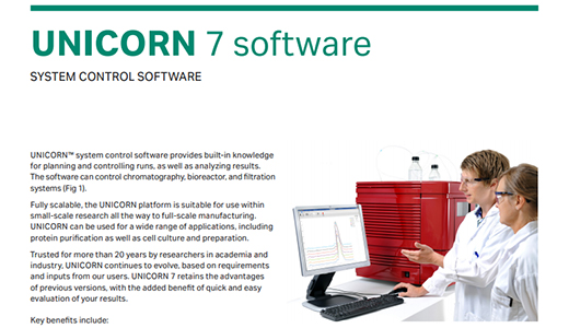 UNICORN™ 7 control software | Cytiva