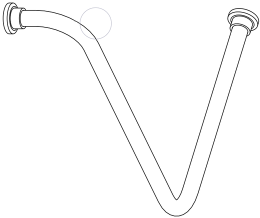 Tube i.d. 10 mm air trap sample to air sensor | Cytiva