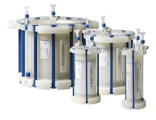 MabSelect SuRe™ resin prepacked in ReadyToProcess single-use columns ...