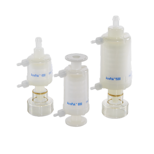 AcroPak™ 400 & 800 capsules with Fluorodyne™ II PVDF membrane | Cytiva